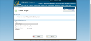 DIR Project Registration Instructions - Murow Development Consultants