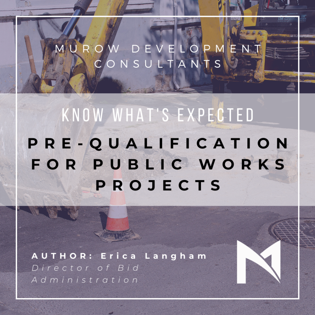 Know What's Expected - Pre-Qualification for Public Works Projects ...